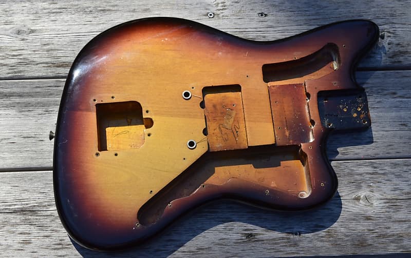 Vintage 1963 Fender Jazzmaster Body - Killer PRE-CBS | Reverb Canada