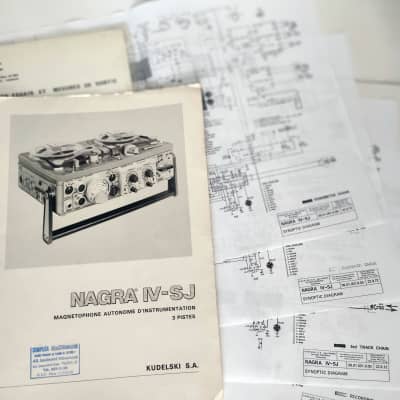 Nagra IV-SJ — Precision tape recorder for sale | Reverb