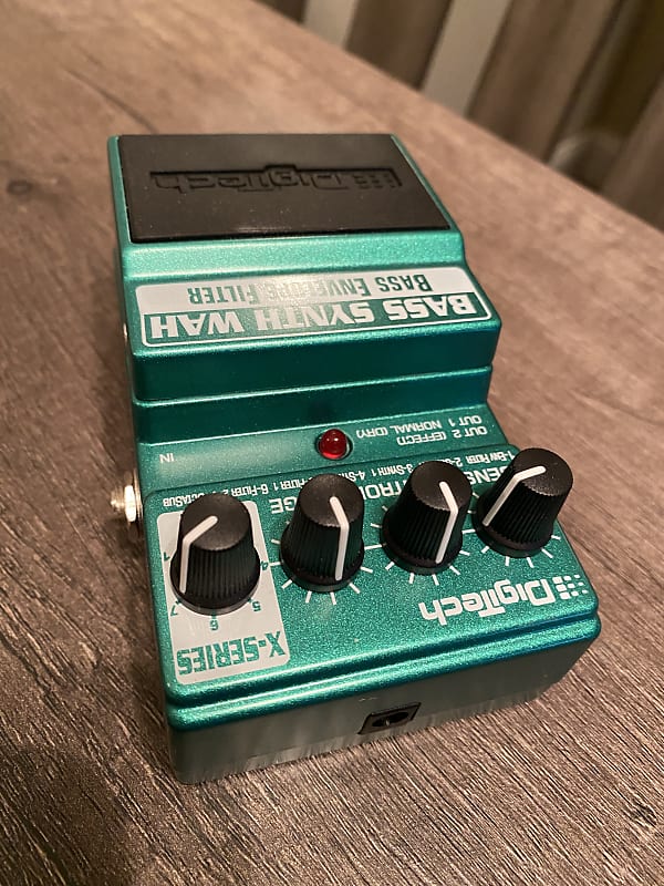 Digitech Bass Synth Wah Green | Reverb