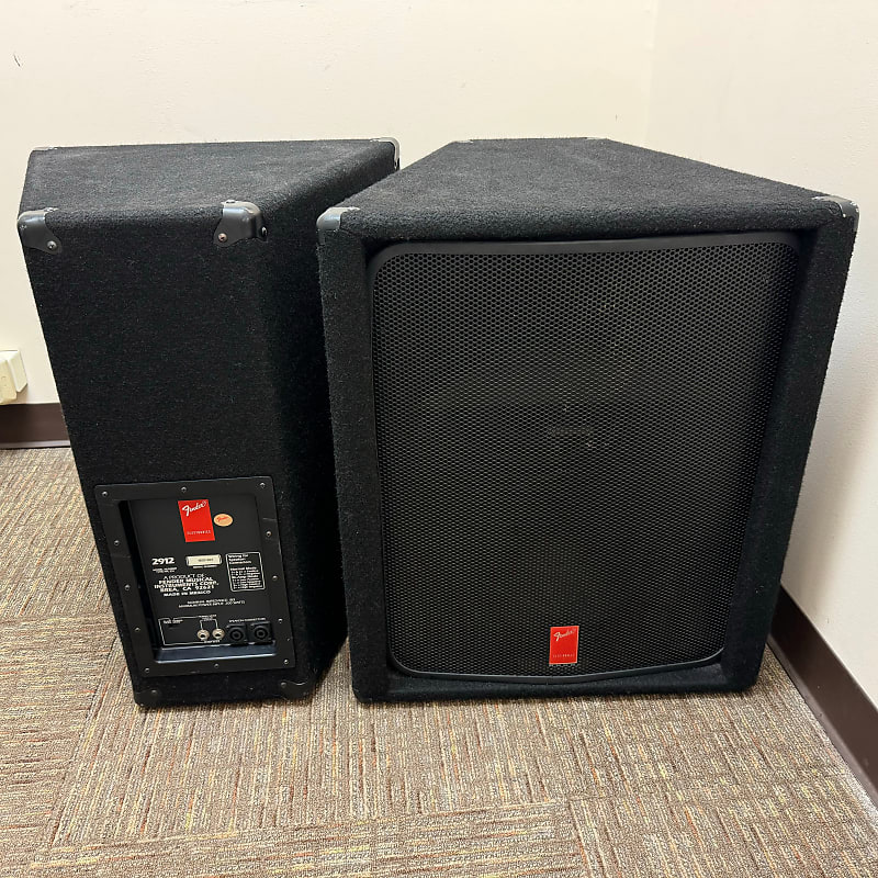 Fender Tour Series Passive PA Speakers Pair | Reverb