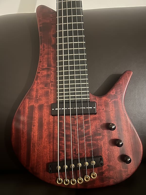 Manne Multi Bass 6 String 2023 - Red satin | Reverb