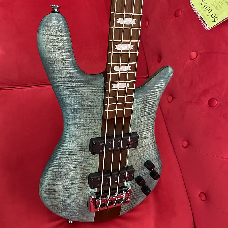 Spector Euro 4 RST 2022 - Turquoise Tide with Spector Gig Bag | Reverb