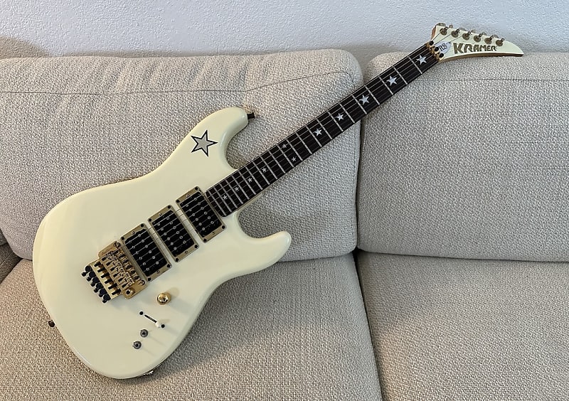 Kramer Richie Sambora 1988 Creme | Reverb