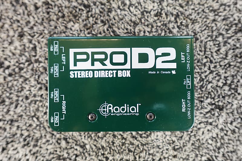 Radial ProD2 - Green MA31-4 | Reverb