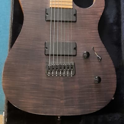 Kiesel 2014 DC7X 7 string with Killer Flame Top Like New | Reverb