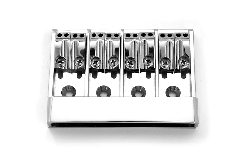 ABM 3208-C 8-String Bass Bridge - CHROME | Reverb