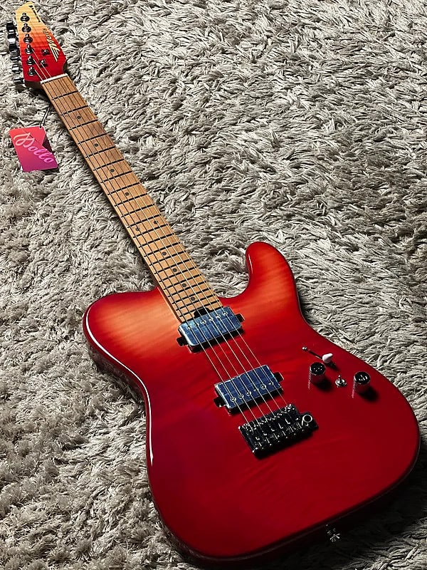 SLX Mollo TL-61 in Lava Red Surf | Reverb
