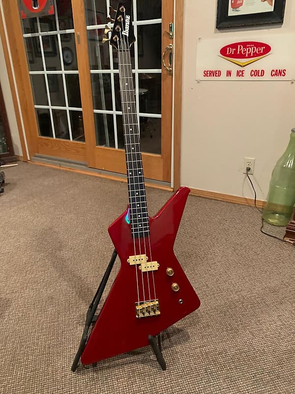 Ibanez DTB100 Destroyer Bass 2011 dark red | Reverb