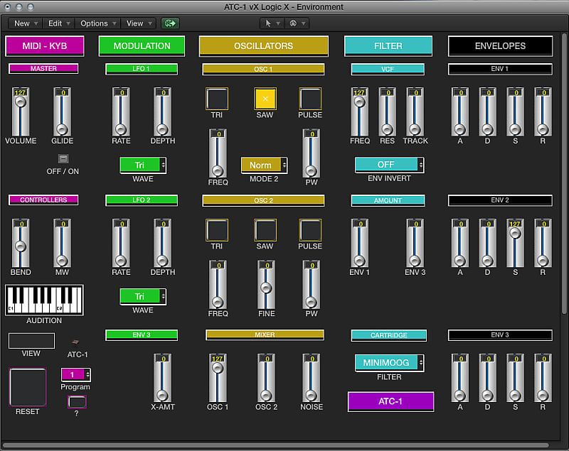 Virtual Studio Electronics ATC-1 editor / programmer - | Reverb UK