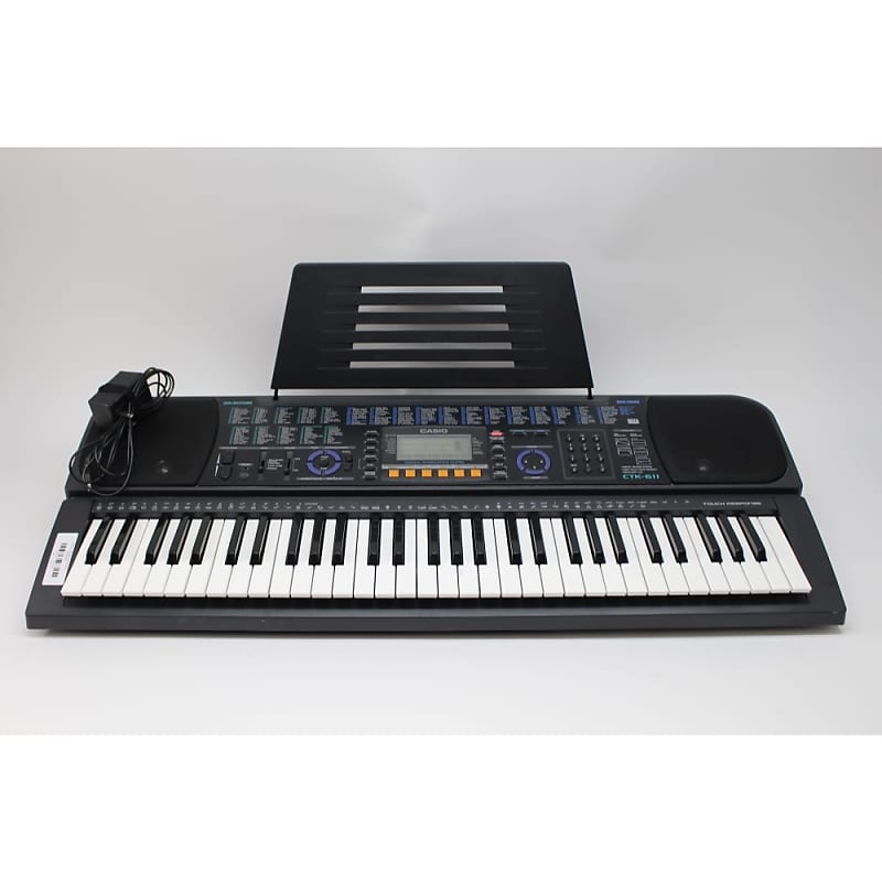 Casio CTK-611 Electronic Keyboard - 61 Key - Tested - Local | Reverb
