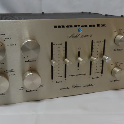 Marantz 1120 Silver Face Integrated Amp – 1973 | Reverb