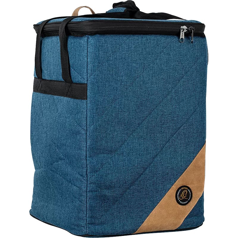 Ortega OGBCJ-OC Premium Standard Size Cajon Bag Ocean Blue | Reverb