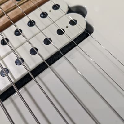 Kiesel Zeus 7 String Headless Electric Guitar, White, | Reverb