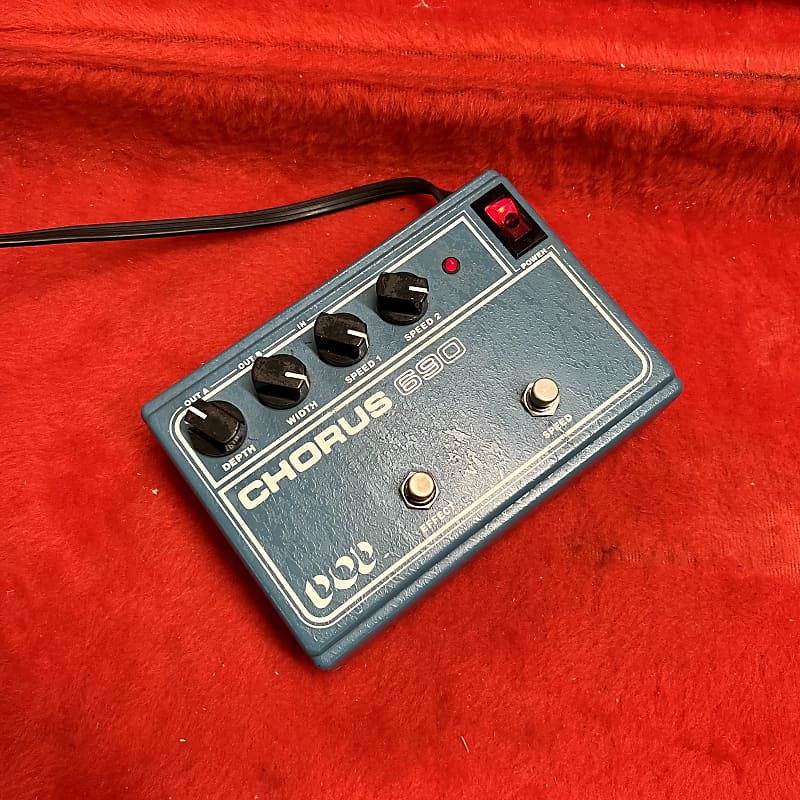 DOD 690 Stereo Analog Chorus pedal c 1980 Blue original | Reverb