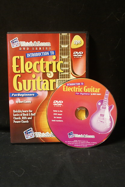 Watch & Learn Introduction to Electric Guitar DVD for | Reverb