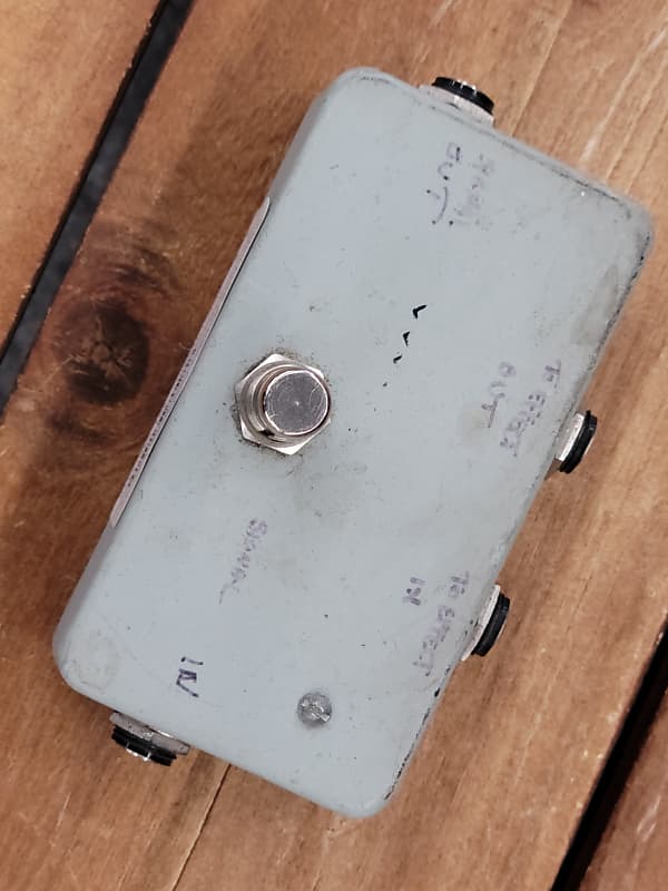 Handmade Effects Loop/True Bypass Switch Gray | Reverb