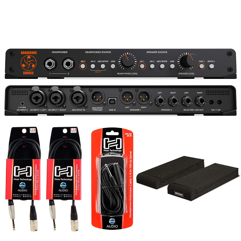 New Dangerous Music Source Portable Monitor Controller and | Reverb