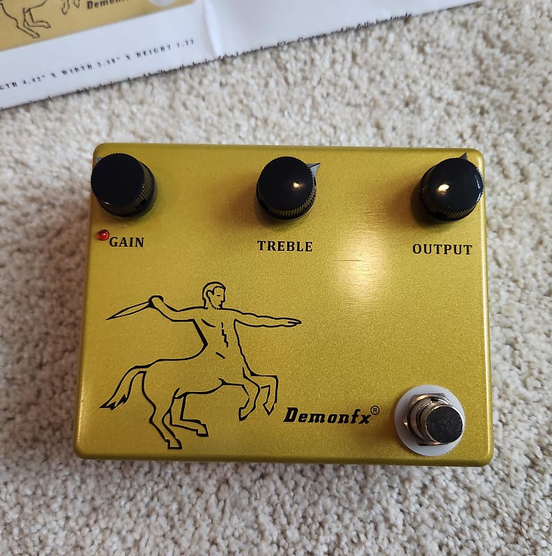 Demon FX KC Drive 2020s - Gold | Reverb