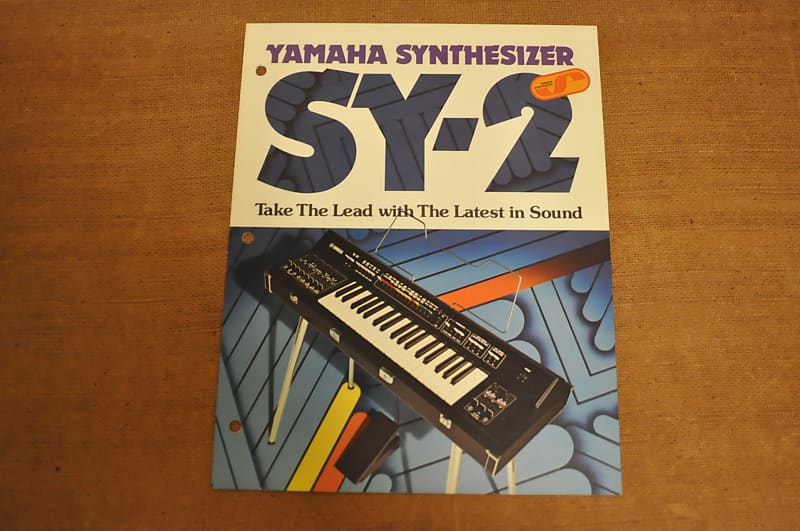 Yamaha SY-2 Synthesizer catalog, pamphlet, brochure. | Reverb Canada