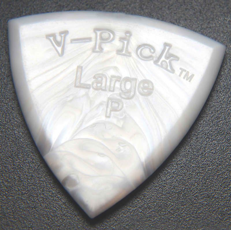 Large Pointed Pearly Gates Guitar Pick | Reverb