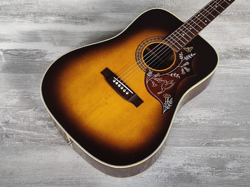 1970's Alvarez Hummingbird Japanese Vintage Acoustic Guitar | Reverb