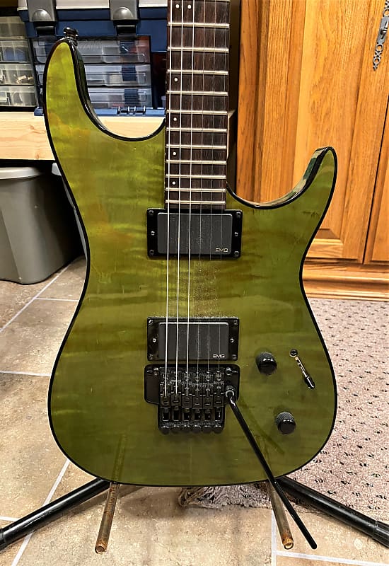 Godin Redline 3 2010s - Transparent Green | Reverb