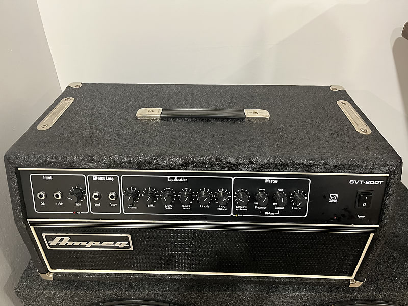 Ampeg SVT 200 T 90’s - Black Tolex | Reverb