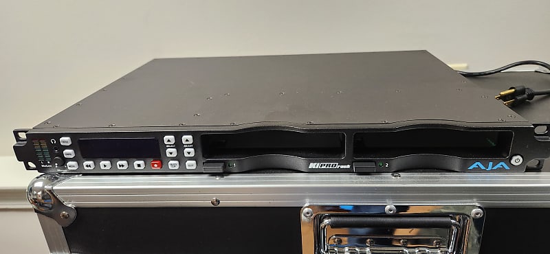 AJA Ki Pro Rack Digital Audio File Recorder 2013 - Black | Reverb