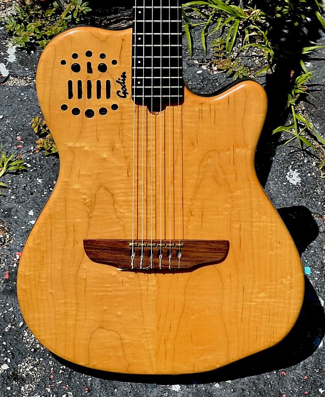 Godin ACS SG 1999 a fabulous vintage Godin Electric Nylon a | Reverb