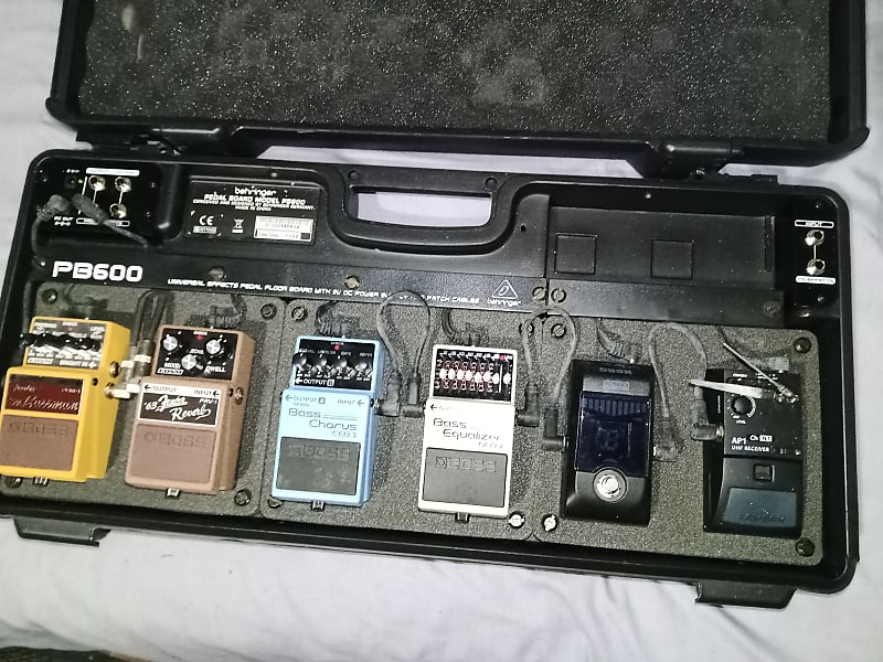 PEDAL BOARD LOADED. BOSS Fender reverb FRV-1, Bassman FBM-1, | Reverb