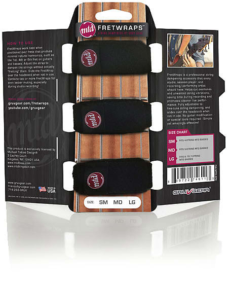 MTD FretWraps - LG / 3-Pack | Reverb