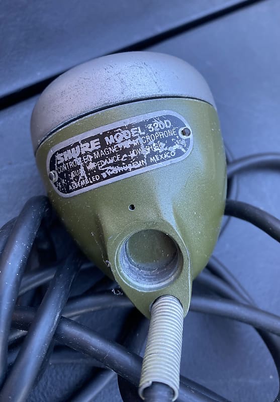 Shure 520D Green Bullet microphone | Reverb