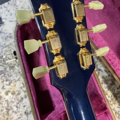 Video! 2012 Gibson R9 1959 Reissue Les Paul Blue Quilt Top w/ | Reverb