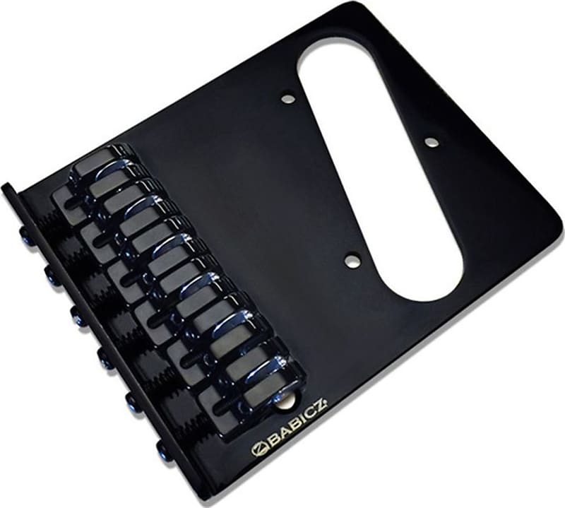 Babicz FCH Z Series Telecaster Bridge, Black | Reverb