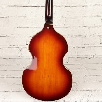 Jay Turser JTB-2B Violin Shaped Beatle Bass w/ Gig Bag | Reverb