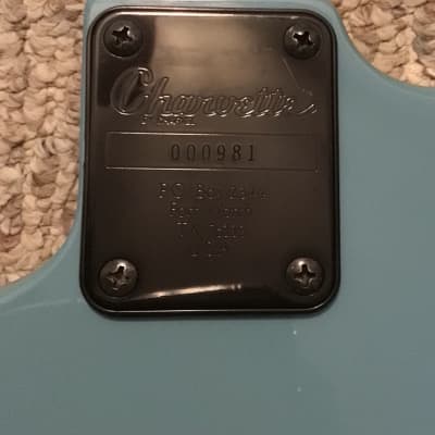 Vintage 1989 Charvel Charvette 150 HS Electric Guitar Teal | Reverb