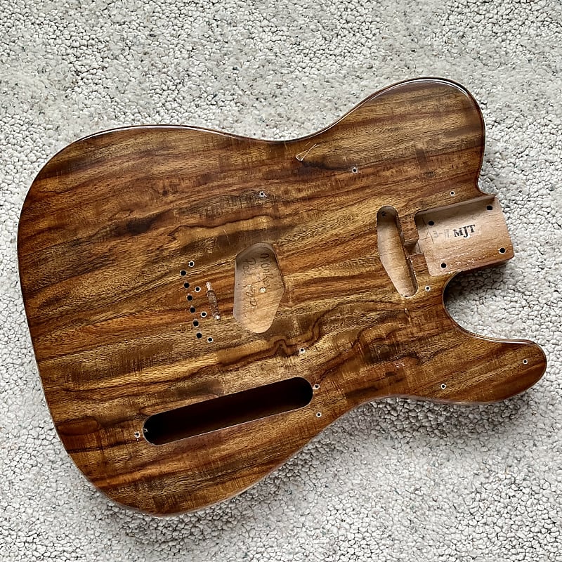 MJT Monkey Pod T-style body | Reverb
