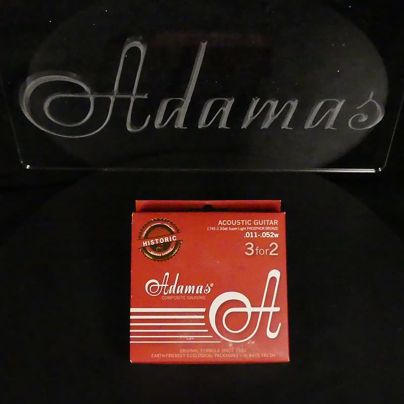 3 for 2 Adamas Super Light Gauge 11-52 6-String Sets For | Reverb