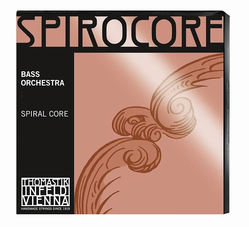 3874,0 DOUBLE BASS SPIROCORE 1/4 MEDIUM ORCHESTRA TUNING | Reverb