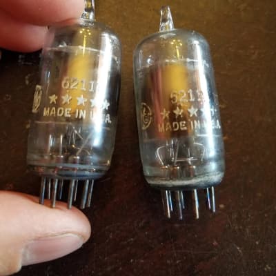 GE 6211A Premium Pair (2) NOS Matched Date Code Five Star | Reverb