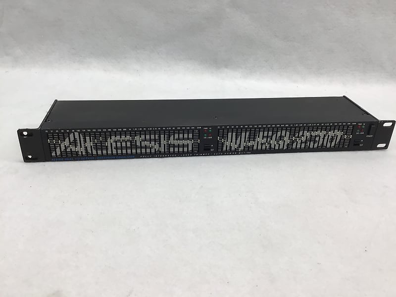 Alesis Dual 1/3 Octave M-EQ 230 Rack Unit Mount Precision | Reverb