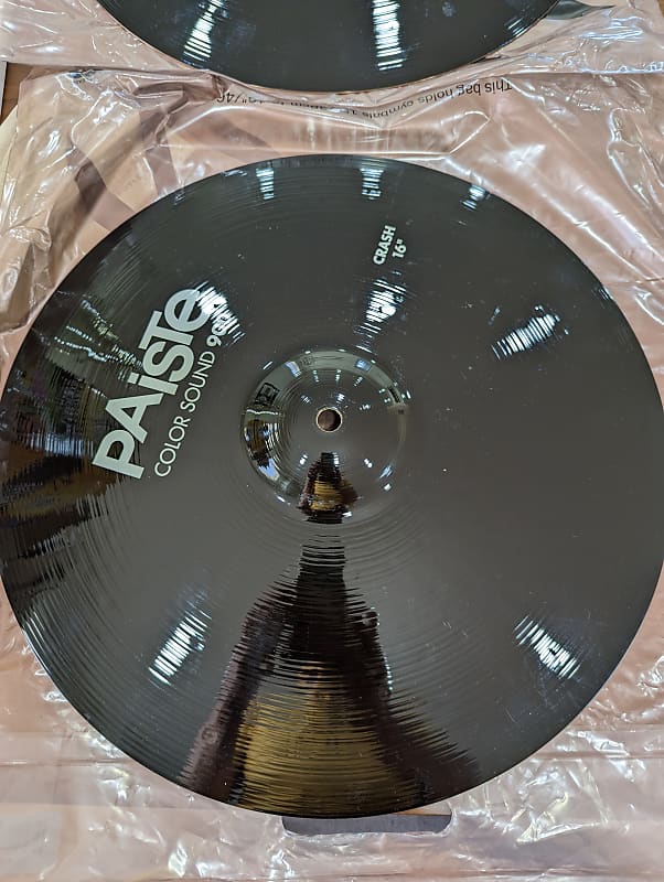 Paiste 900 Colorsound Black Cymbal Pack 14/16/17/20 | Reverb