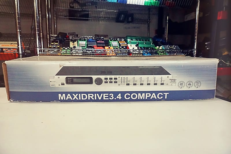 Alto Maxidrive 3.4 3-Way Stereo Digital Crossover Rack | Reverb