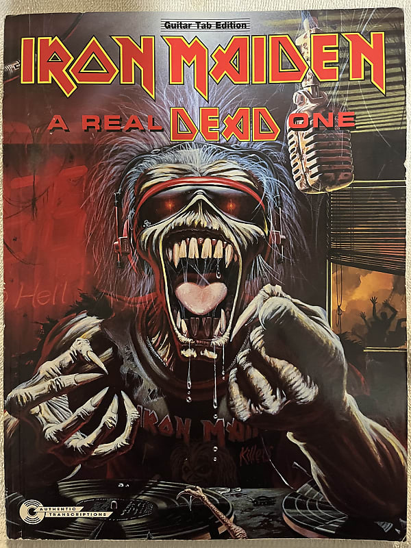 Iron Maiden - A Real Dead One - Guitar Tab / Tablature Book | Reverb