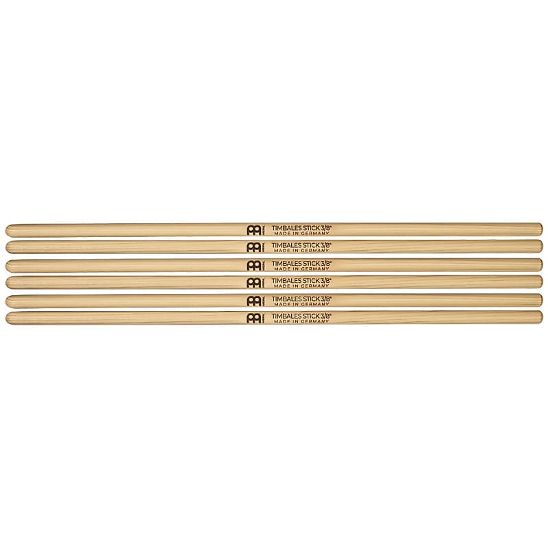 Meinl 3 Pairs 3/8" Timbale Sticks | Reverb