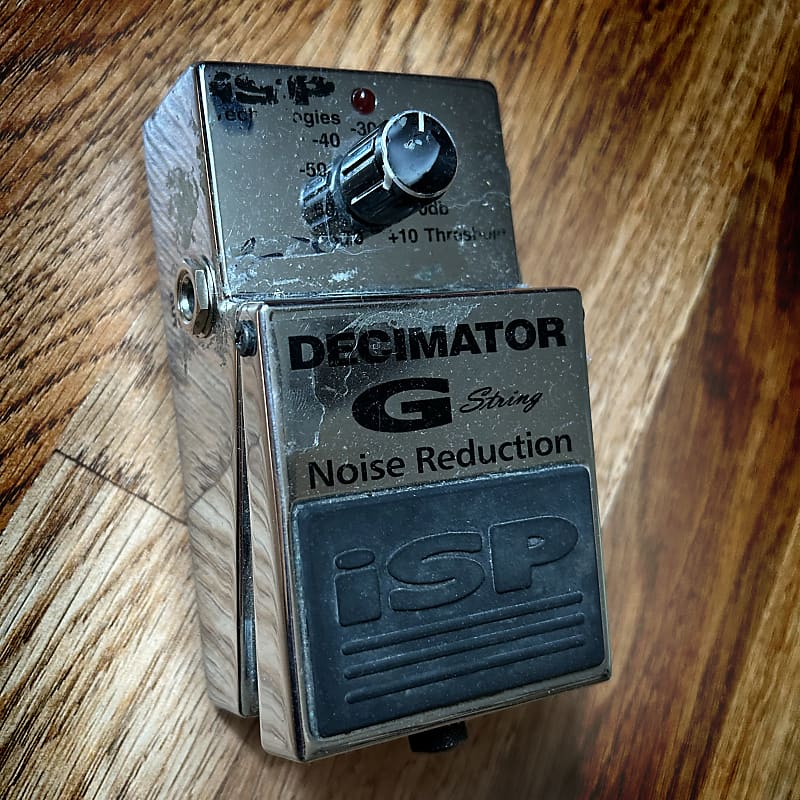 Isp Technologies Decimator G String Noise Reduction Pedal Reverb