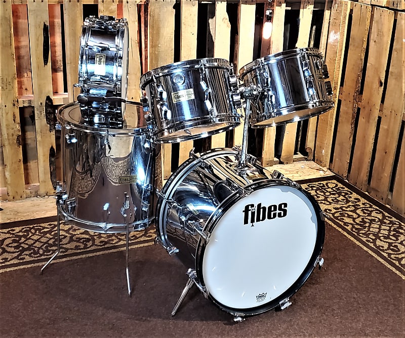 Fibes CF Martin era Hard to find 20" bass drum 70's - Chrome | Reverb