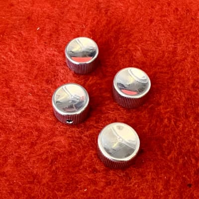 Burns Guitar knobs c 1960’s - Chrome original vintage uk | Reverb