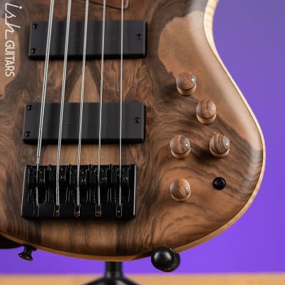 MTD 535-24 5-String Bass Wild Walnut Flamed Ash | Reverb