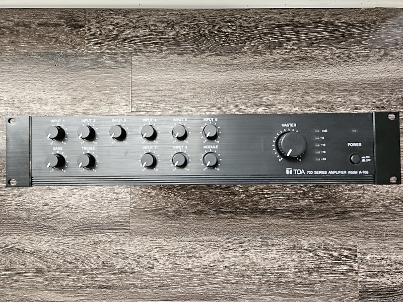 TOA A-706 Integrated Mixer/Amplifier - 60W | Reverb